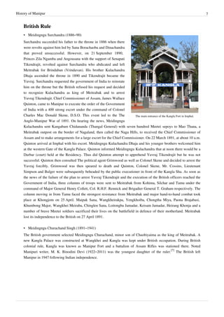 History of manipur | PDF