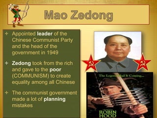 History of Mao Zedong and Communism PPT.pptx