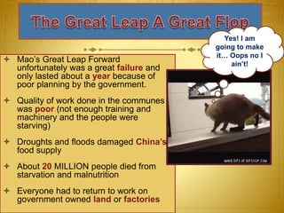 History of Mao Zedong and Communism PPT.pptx | Political Issues ...