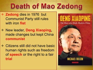 History of Mao Zedong and Communism PPT.pptx | Political Issues ...