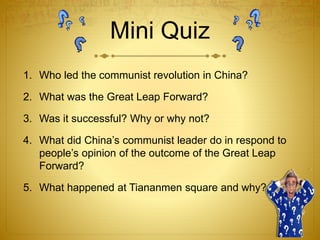 History of Mao Zedong and Communism PPT.pptx | Political Issues ...