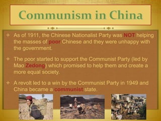 History of Mao Zedong and Communism PPT.pptx | Political Issues ...