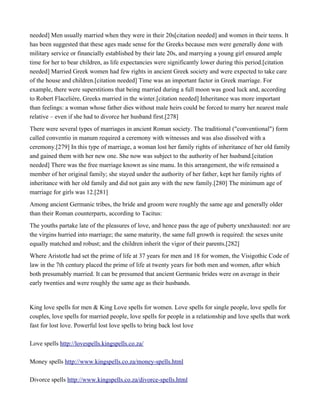 History of marriage | PDF | Wedding | Personal Celebrations & Life Events