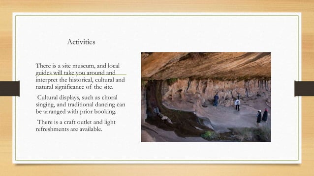 Experiencing the history of Masitise cave and housing in Lesotho | PPTX