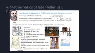 History of mathematics - Pedagogy of Mathematics | PPTX