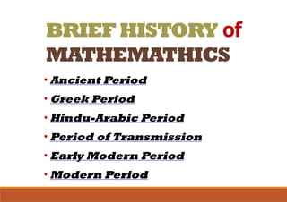 History of Mathematics Part 1.pptx fhdfhfgv | PPTX