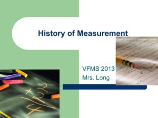 History of Measurement.how to measure unit | PPT