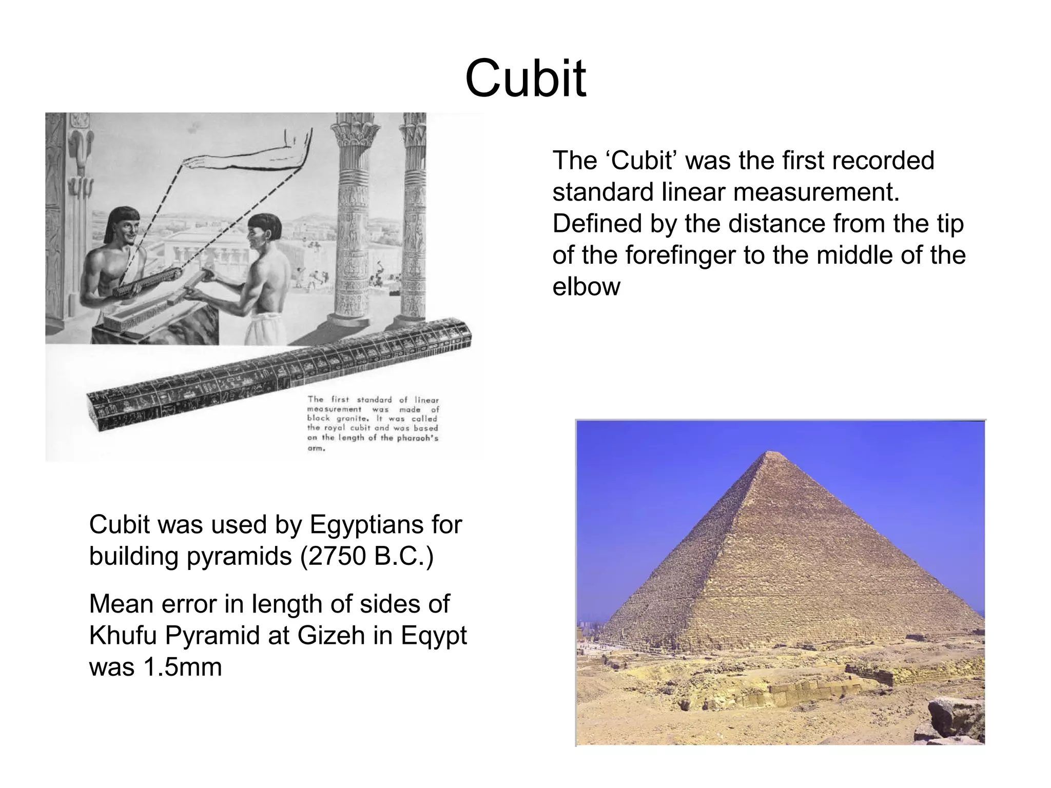History of measurements | PPT