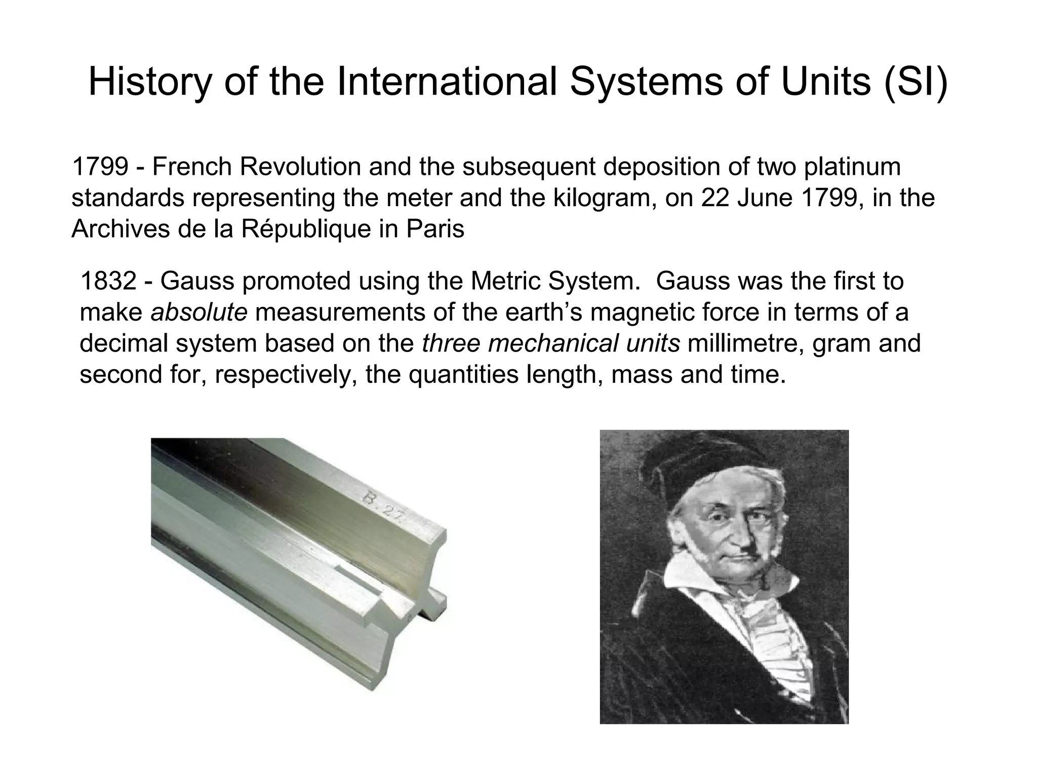 History of measurements | PPT