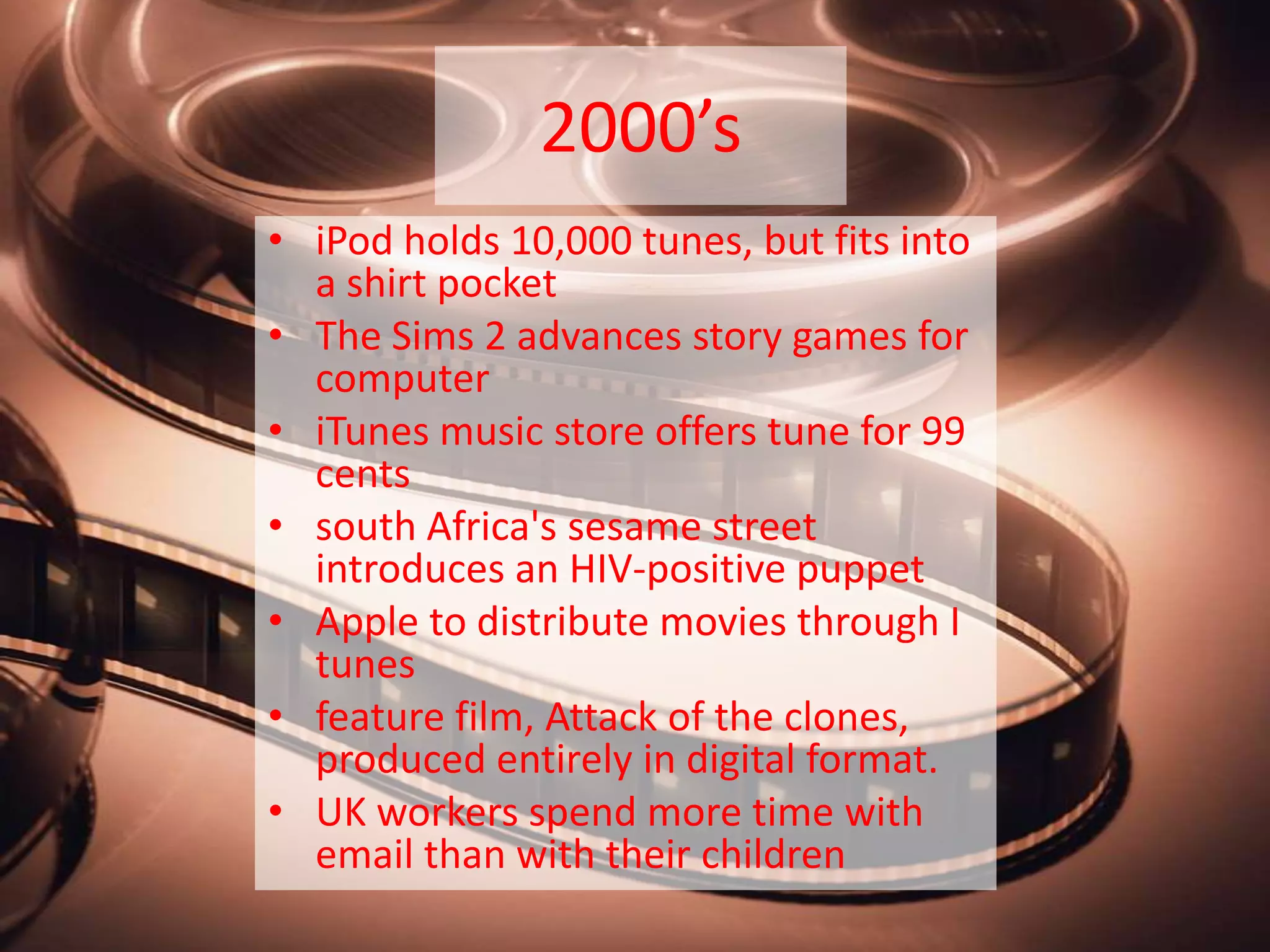 History of media | PPTX
