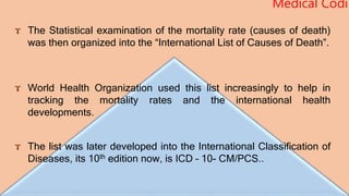 History of medical coding | PPTX