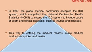 History of medical coding | PPTX