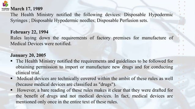 History of medical devices | PPTX | Pharmaceutical Industry | Industries