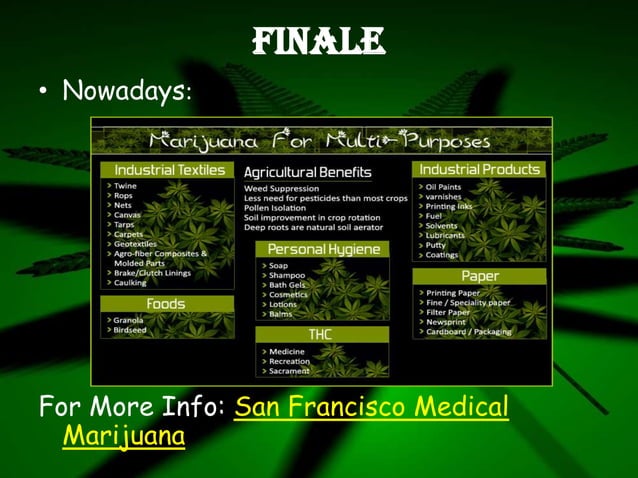History of Medical Marijuana | PPTX