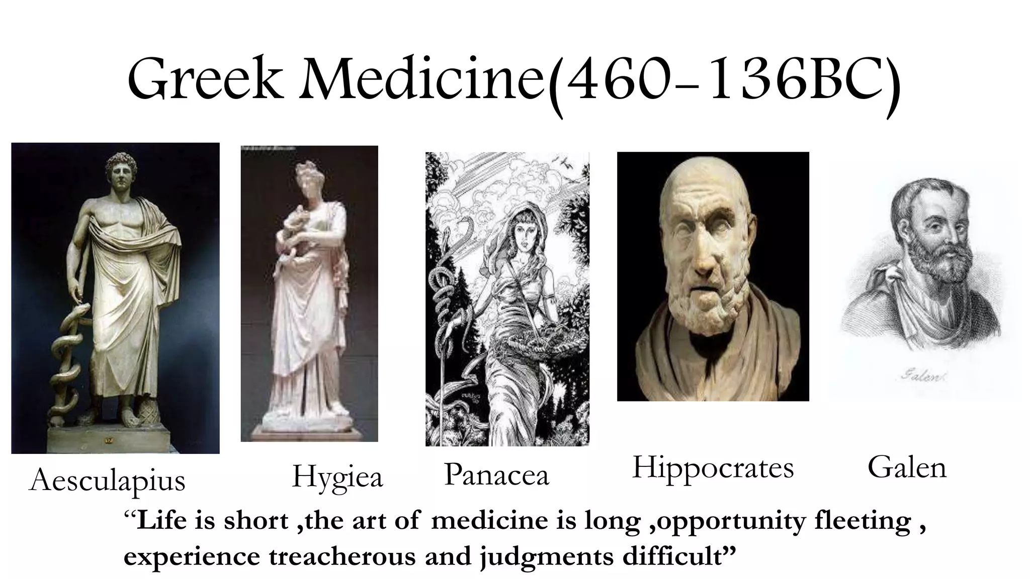 History of medicine | PPTX