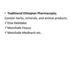 History of medicine worldwide and Ethiopia | PPTX