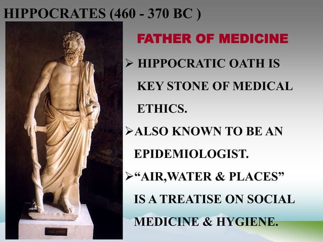 HISTORY OF MEDICINE.ppt | Infectious Diseases | Diseases and Conditions