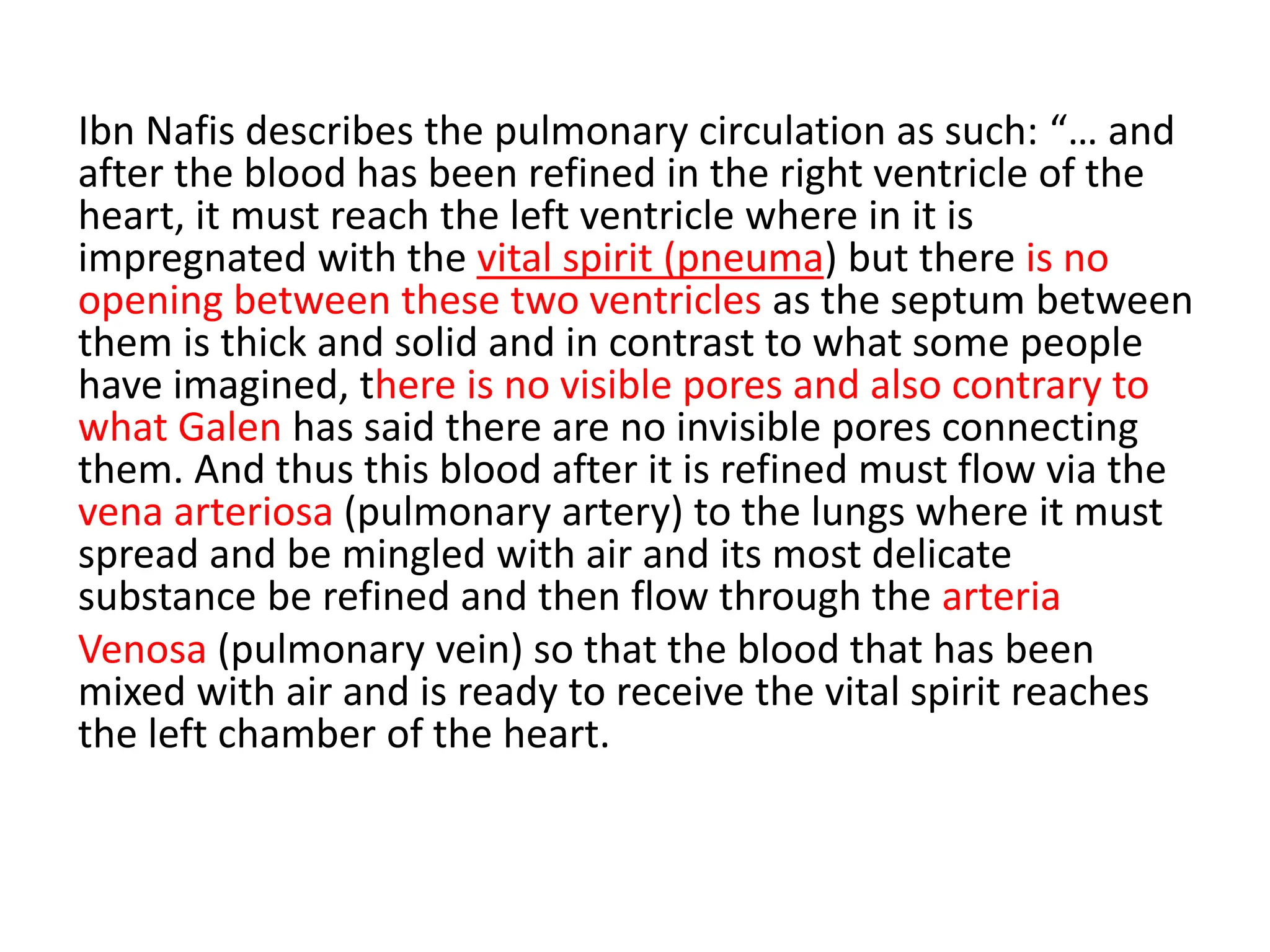A Brief History of the Discovery of the Circulation of Blood in the ...