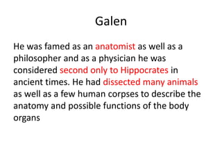 A Brief History of the Discovery of the Circulation of Blood in the ...