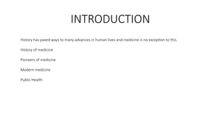 History of Medicine around the world.pptx