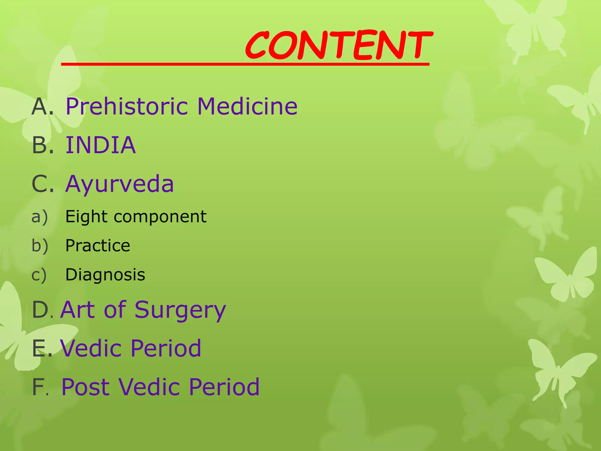 History of medicine of ancient india | PPTX