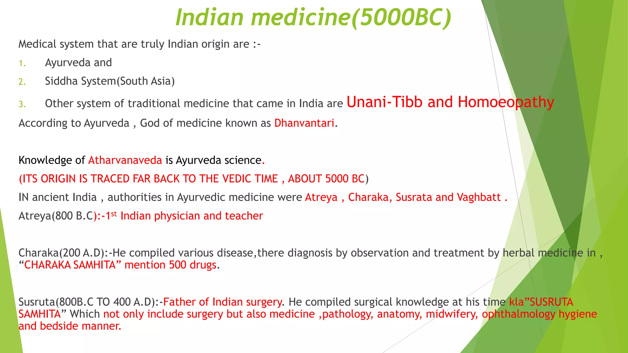 History of medicine | PPTX