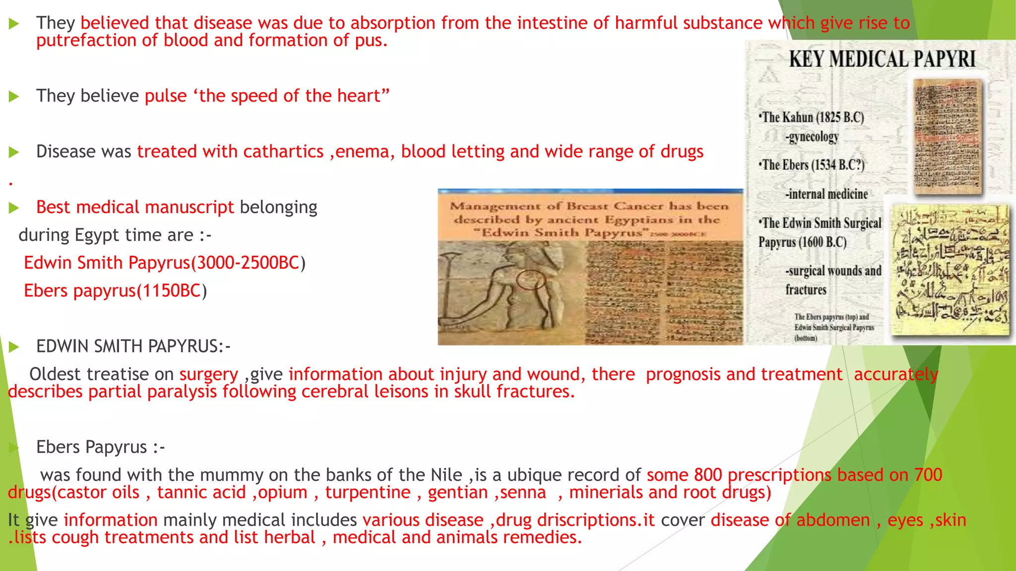 History of medicine | PPTX