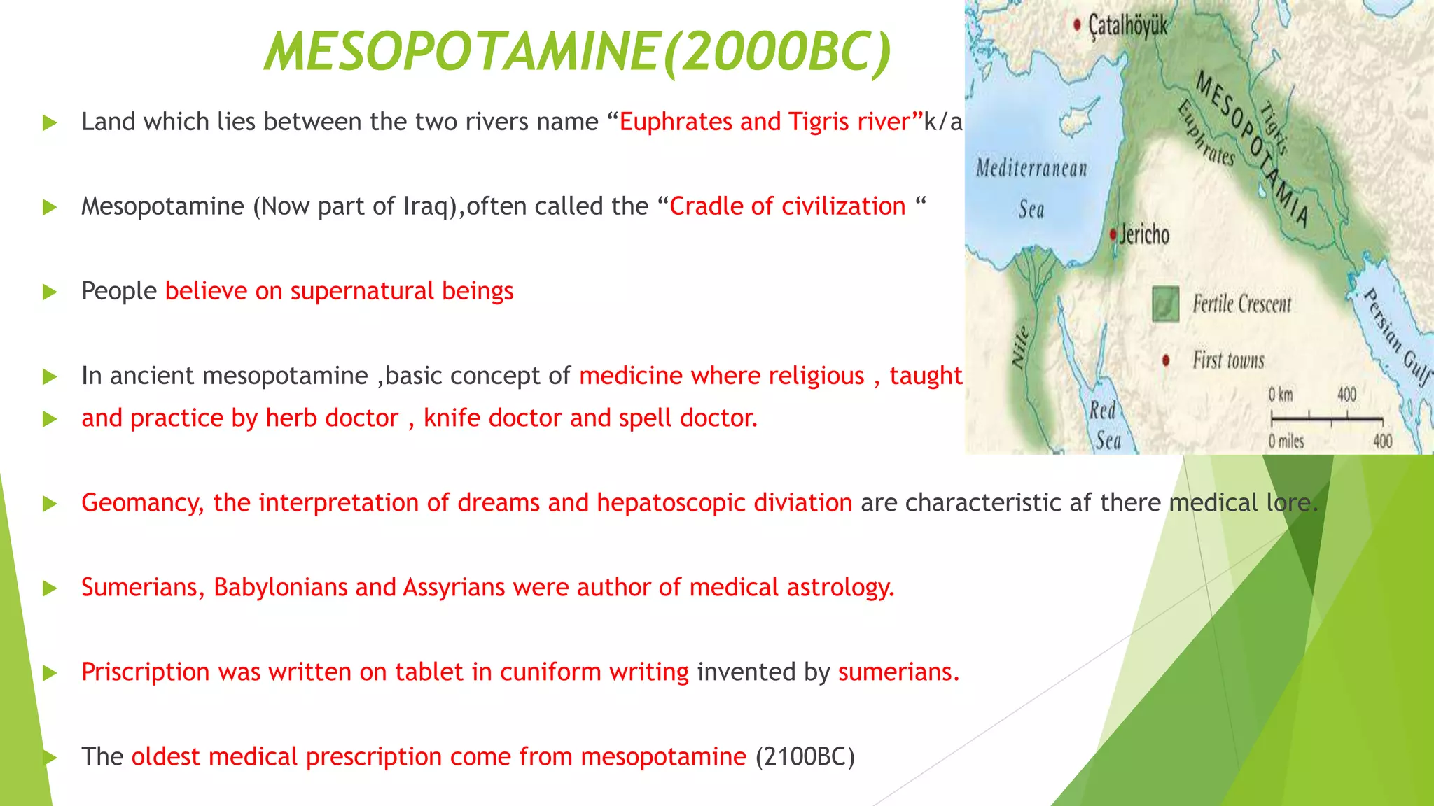 History of medicine | PPTX