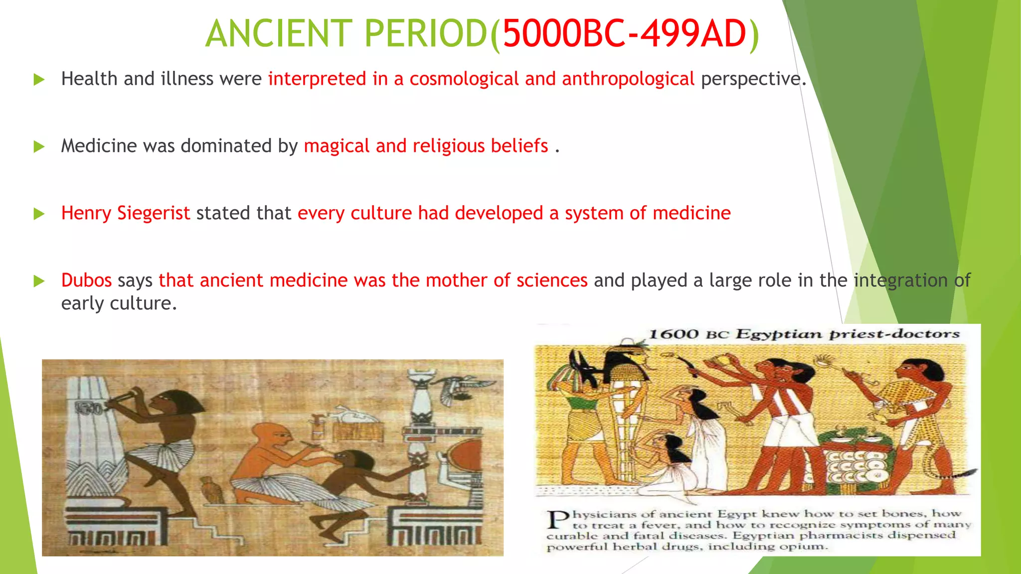 History of medicine | PPTX