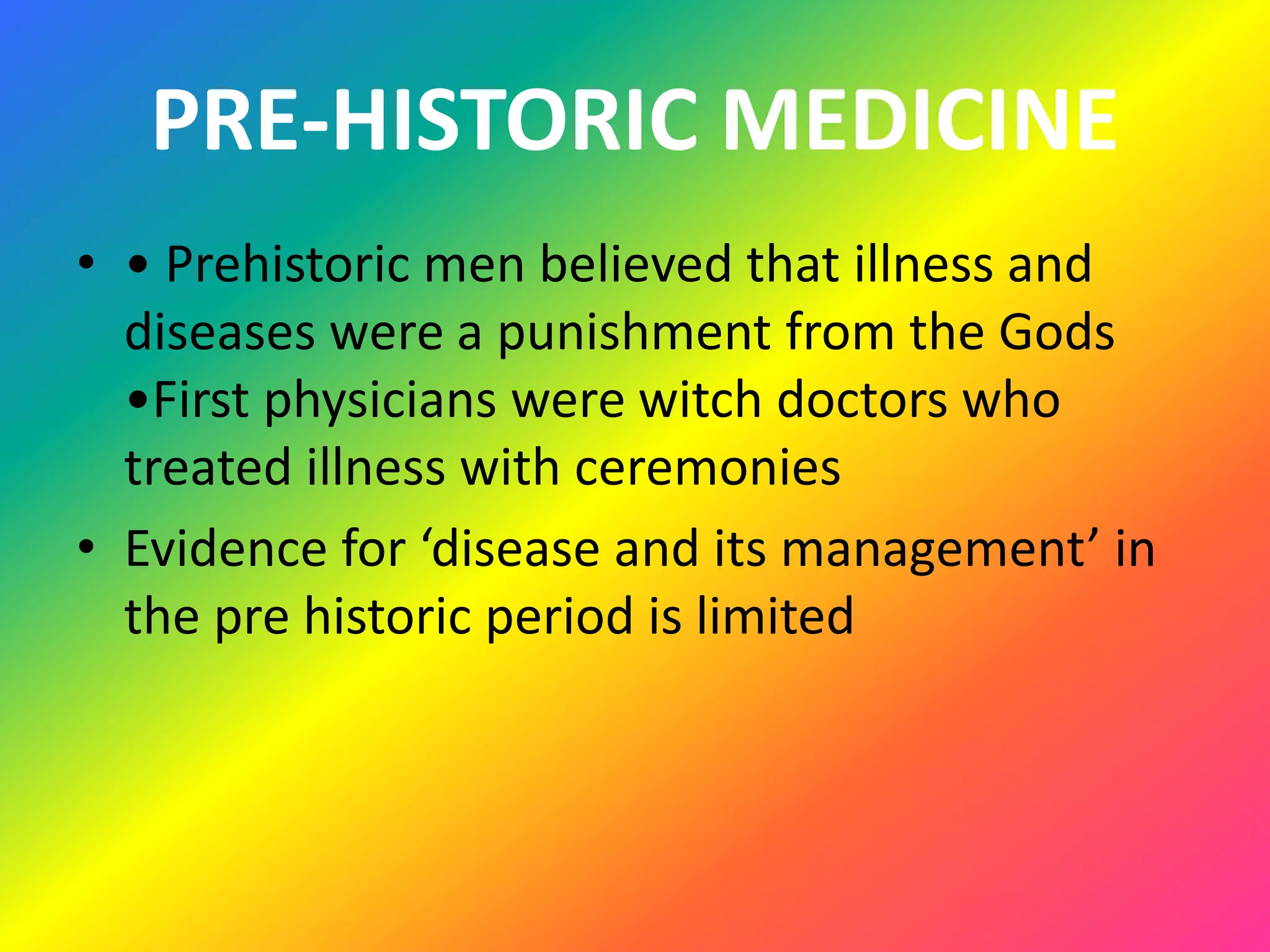 History of medicine with evolution of homeopathy | PPTX