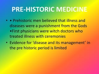 History of medicine with evolution of homeopathy | PPT