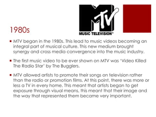 History of medium/ history of music video | PPT