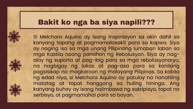 History of melchora aquino(araling .pptx