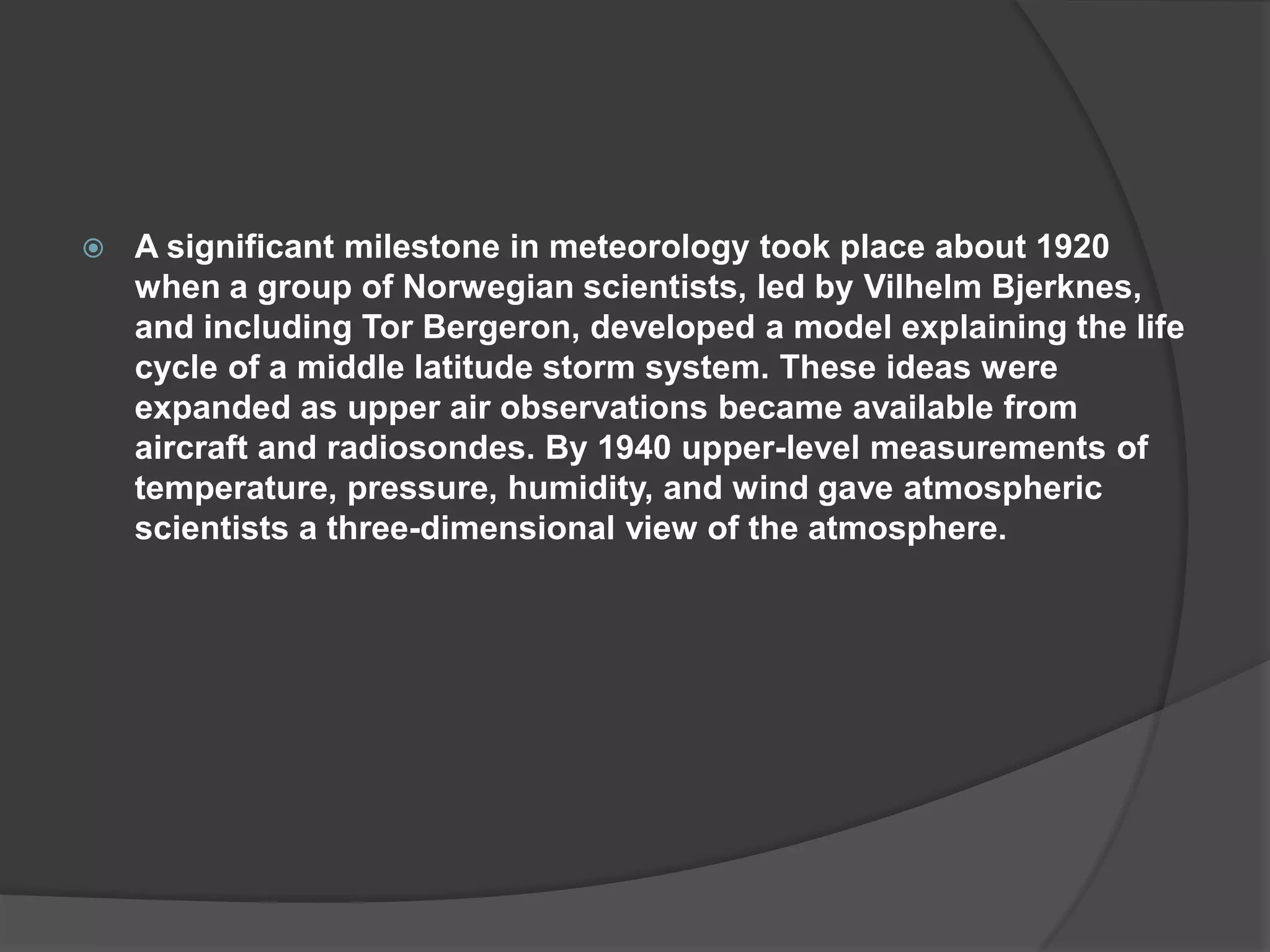 History of meteorology | PPTX