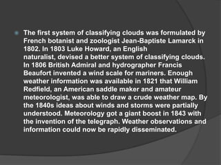 History of meteorology | PPTX