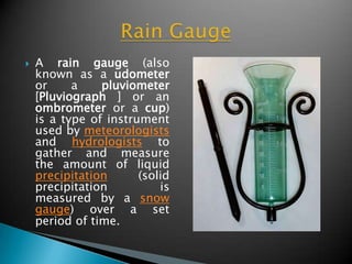 History of meteorology and invention of weather instruments | PPTX ...