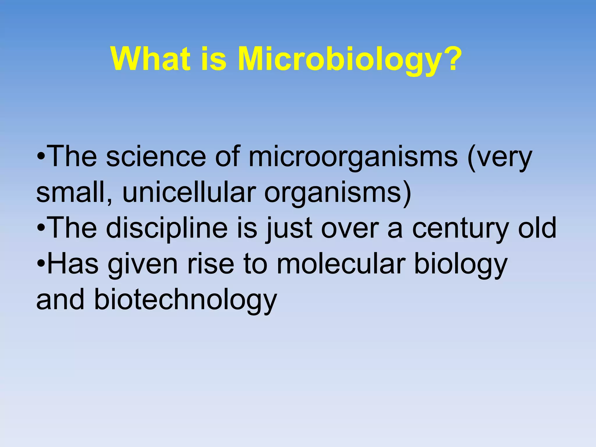 History of microbiology | PPTX