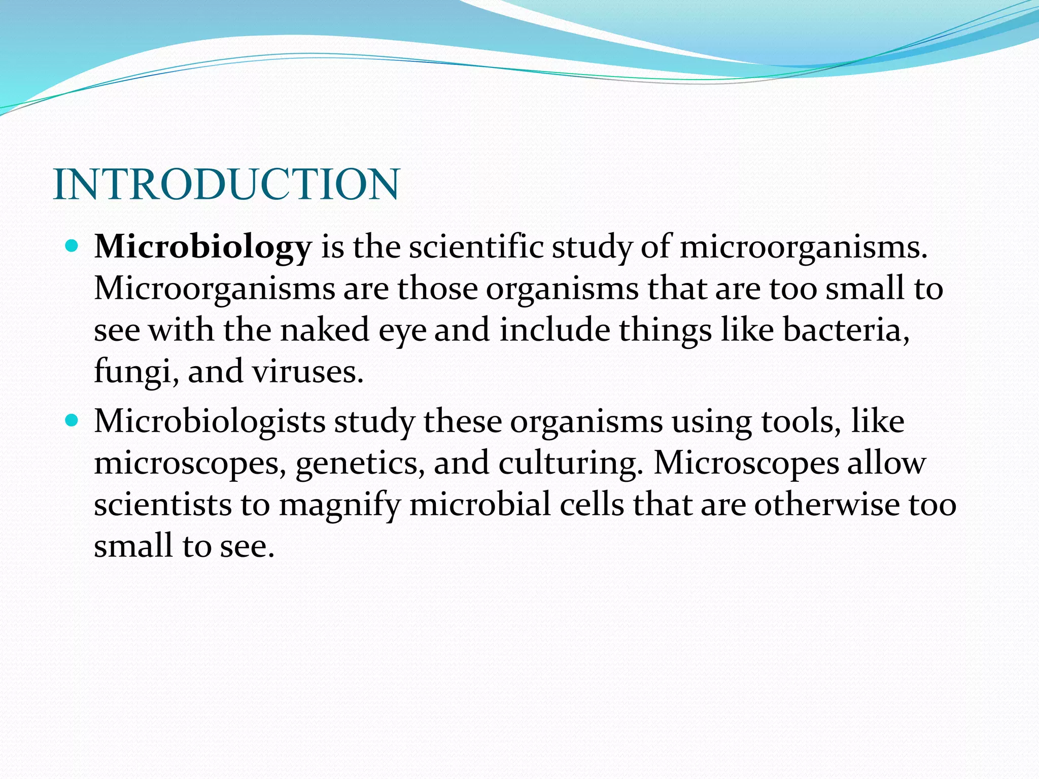 History of microbiology | PPTX
