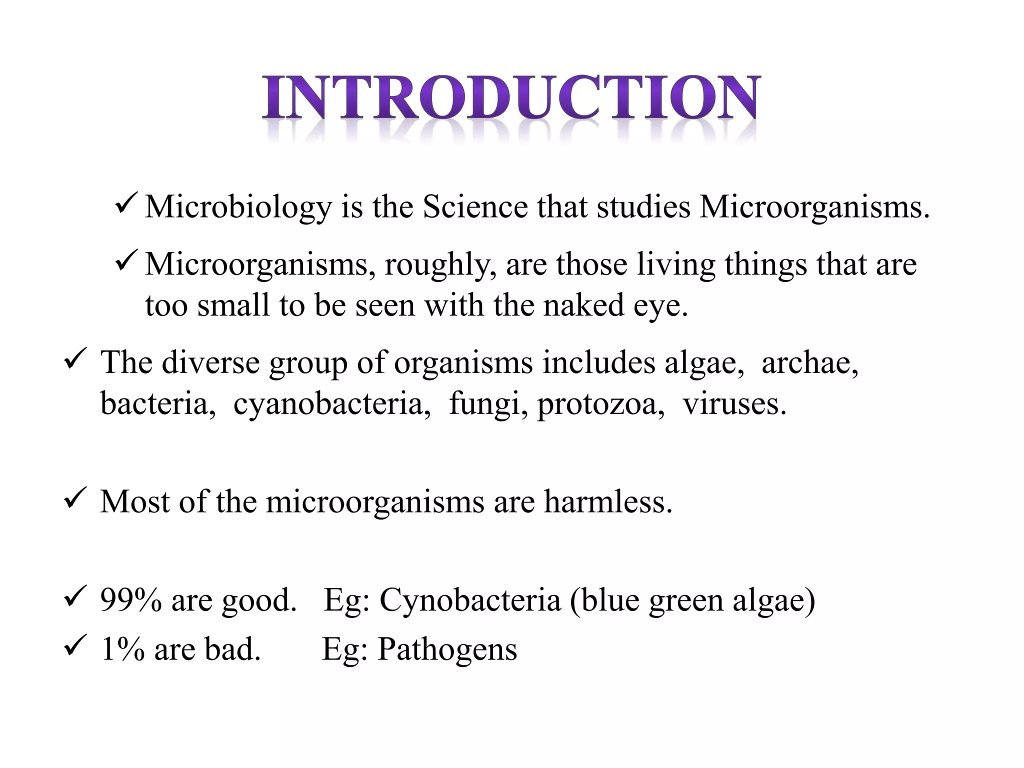 History of microbiology | PPTX