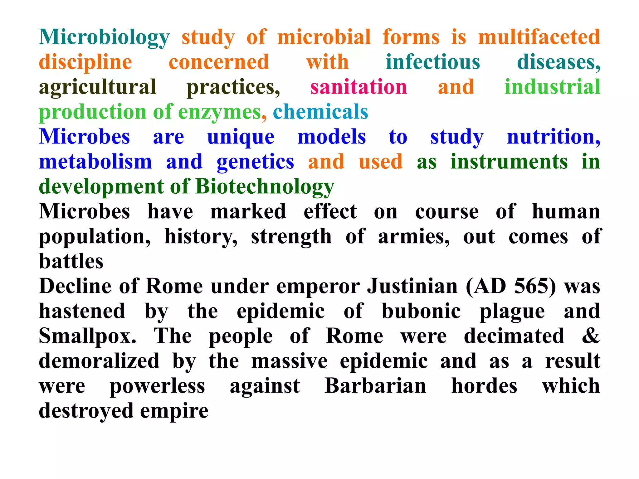 History of microbiology (2) | PPTX