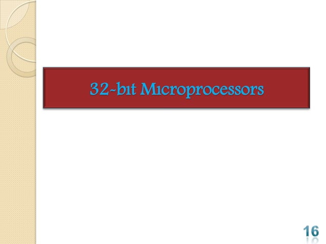 History of microprocessors | PPTX | Computing | Technology & Computing