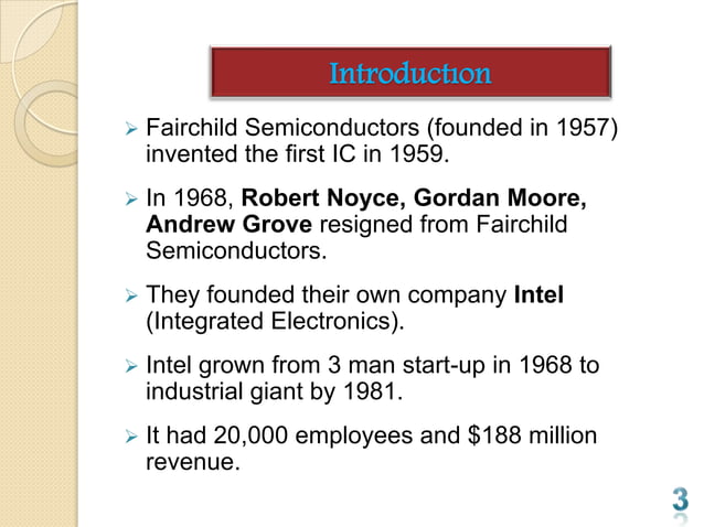 History of microprocessors | PPTX | Computing | Technology & Computing