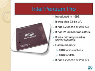 History of microprocessors | PPTX
