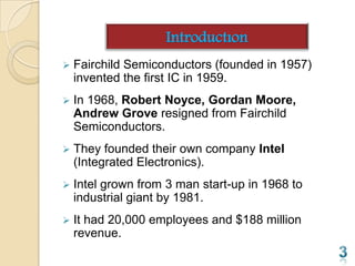 History of microprocessors | PPTX