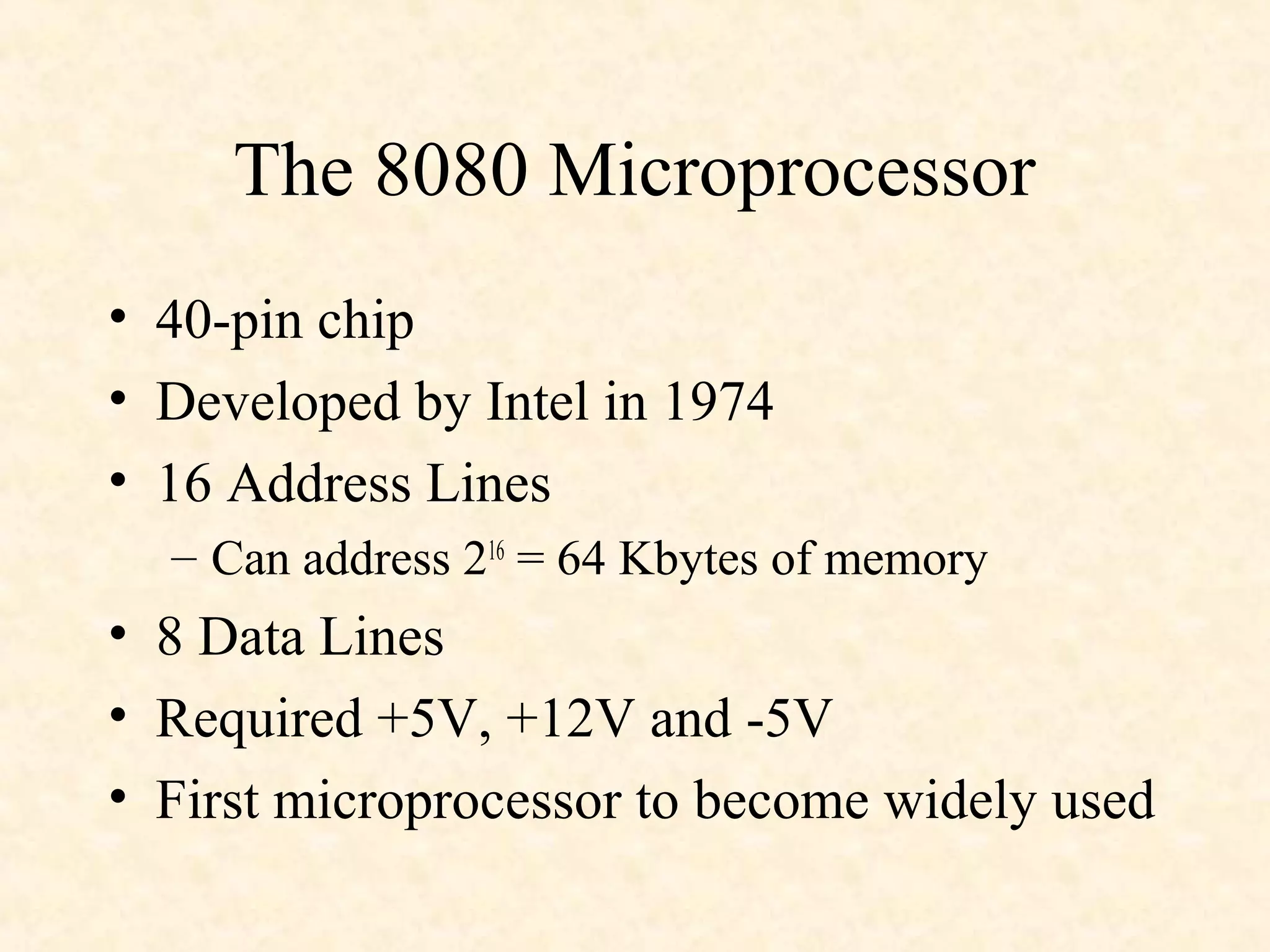 History of processors | PPT