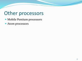History of microprocessors copy | PPT
