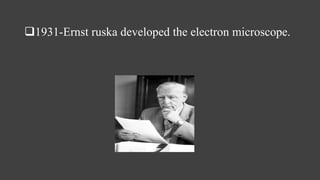 History of microscopy | PPTX