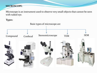 History of microscope for the study of cell | PPTX