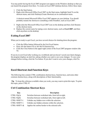 History of microsoft excel | DOCX