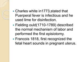History of midwifery | PPTX